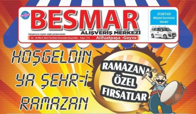 BESMAR AVM’de Ramazan’a özel indirimler.. – Geyve Medya